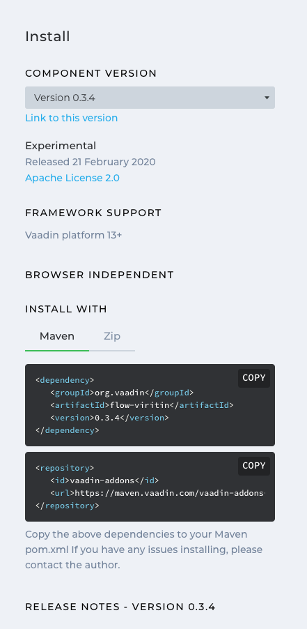 Check out the new Vaadin Directory | Vaadin