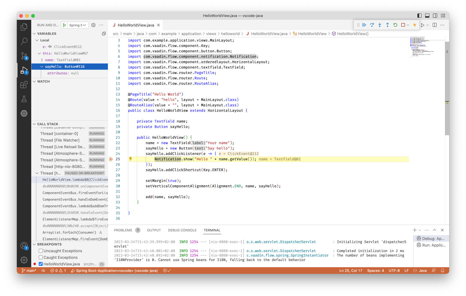 How to use Visual Studio Code with Java and Maven projects | Vaadin