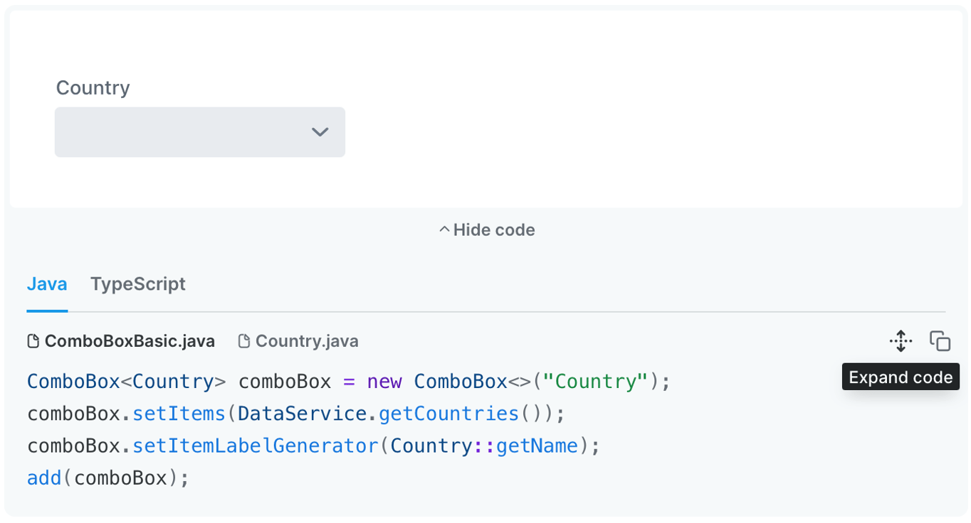 Try the new documentation site | Vaadin