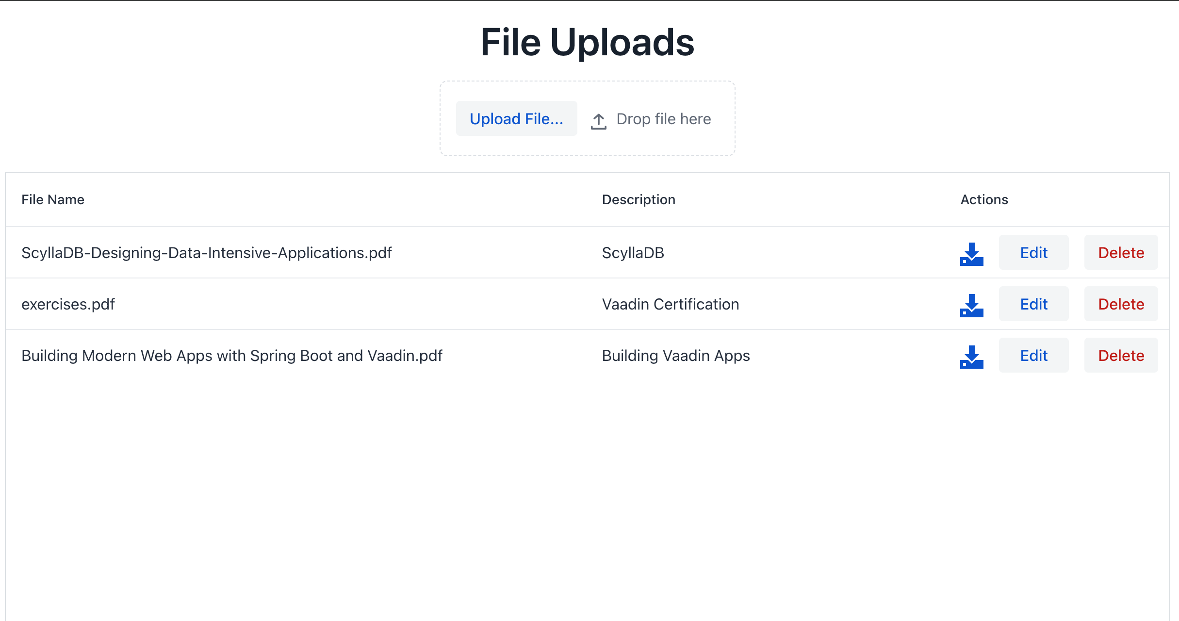 Building a local file manager with Vaadin Flow | Vaadin