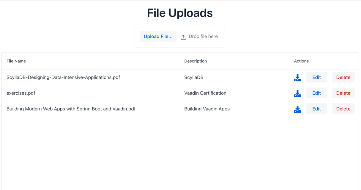Building a local file manager with Vaadin Flow | Vaadin