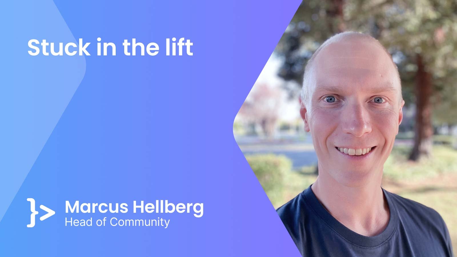 Stuck in the lift: Marcus Hellberg | Vaadin