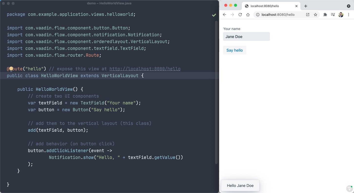 Advantages of using Java for the front end with Ricardo Cantillo | Vaadin